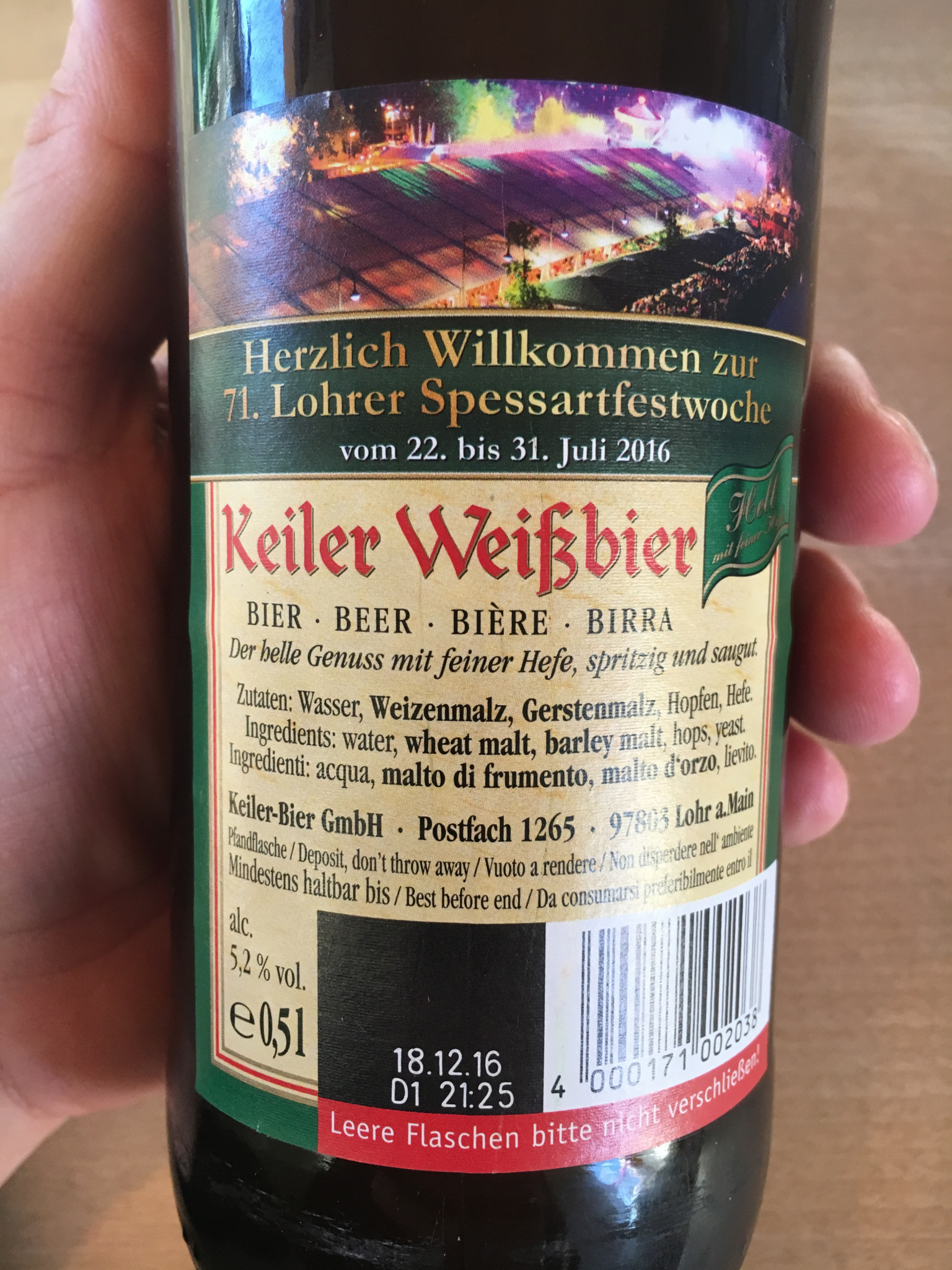 Keiler Weißbier – Bierkultur in Franken